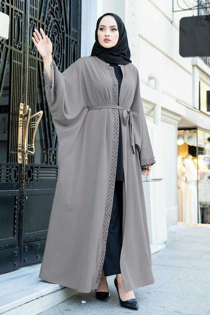 Gamis Abu Abu Cocok dengan Jilbab Warna Apa? Yuk Disimak Inspirasinya ...