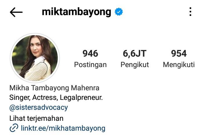 Mikha Tambayong Ganti Nama Usai Menikah! – Sumedang Ekspres