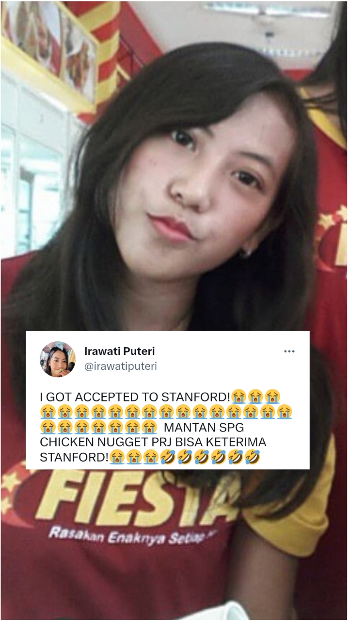 Irawati Puteri : Mantan SPG Nugget PRJ Keterima S2 di Stanford ...