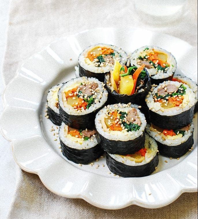 Resep Gimbab Korea Cocok Untuk Makanan Sehat, Piknik, Makan Sehari-Hari ...