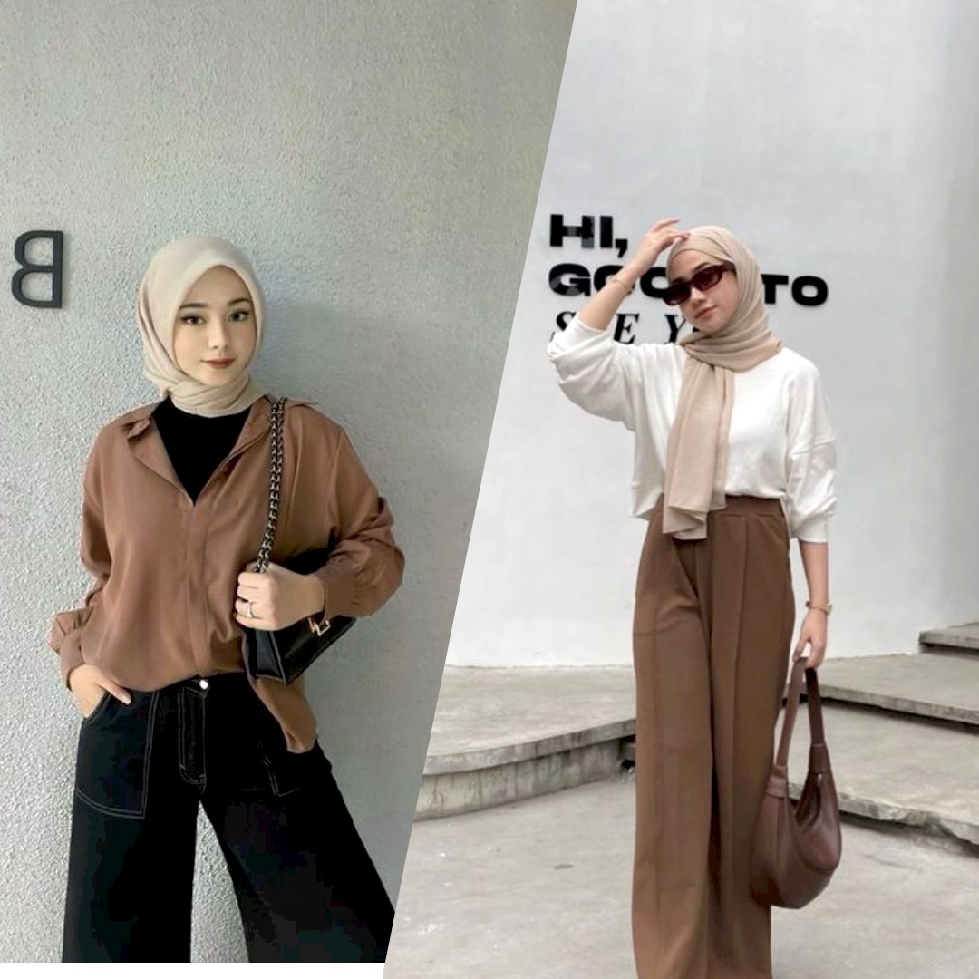 15 Rekomendasi Warna Baju yang Cocok Dengan Jilbab Warna Coksu, Earth ...