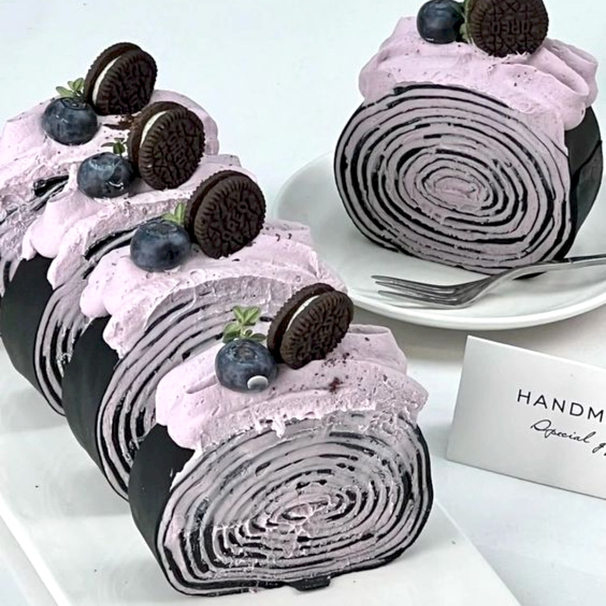Resep Roll Cake Crepes Oreo yang Menggugah Selera Dessert Cantik yang ...