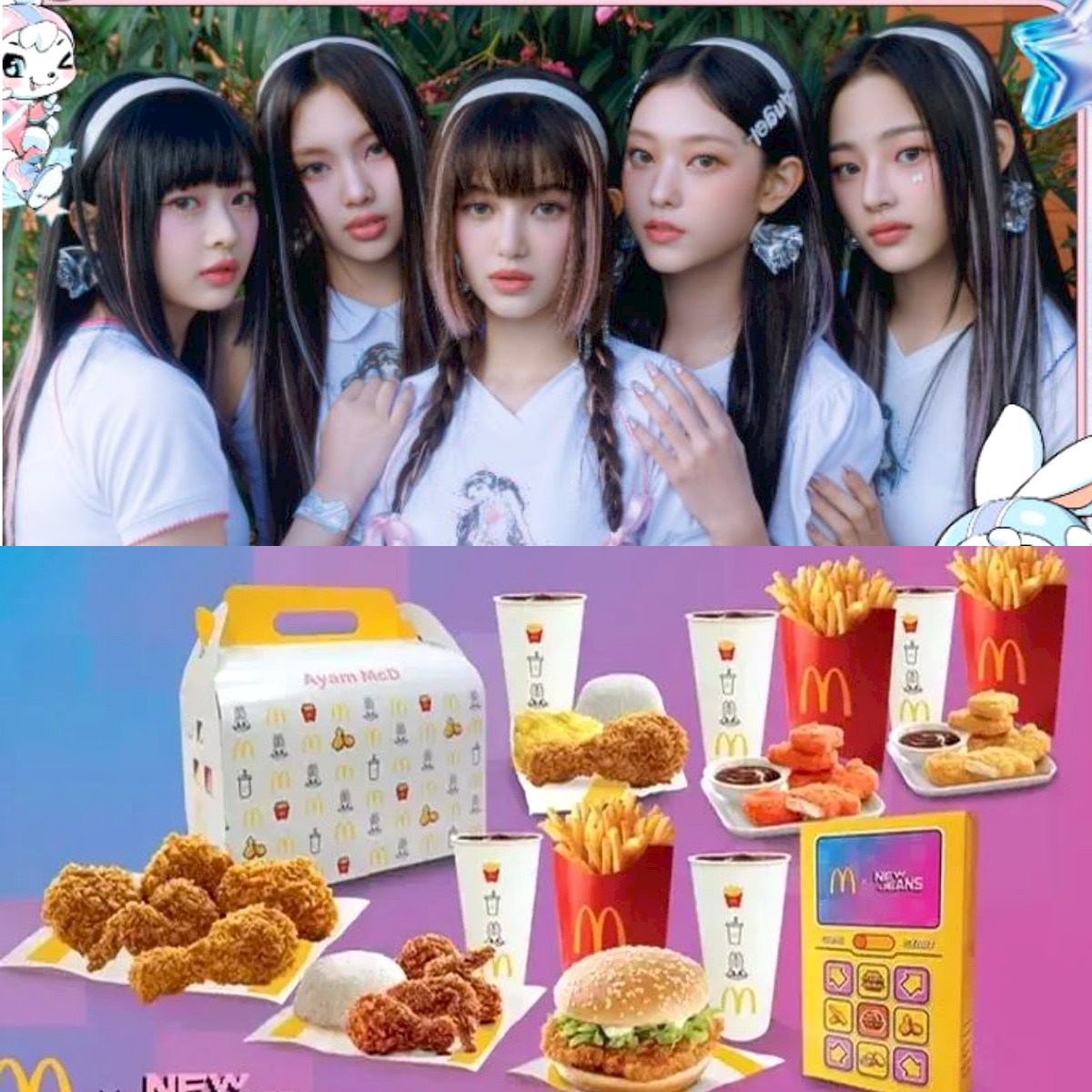 Menu Kolaborasi McD x New Jeans Sudah ada di Sumedang Ini Dia Isinya ...