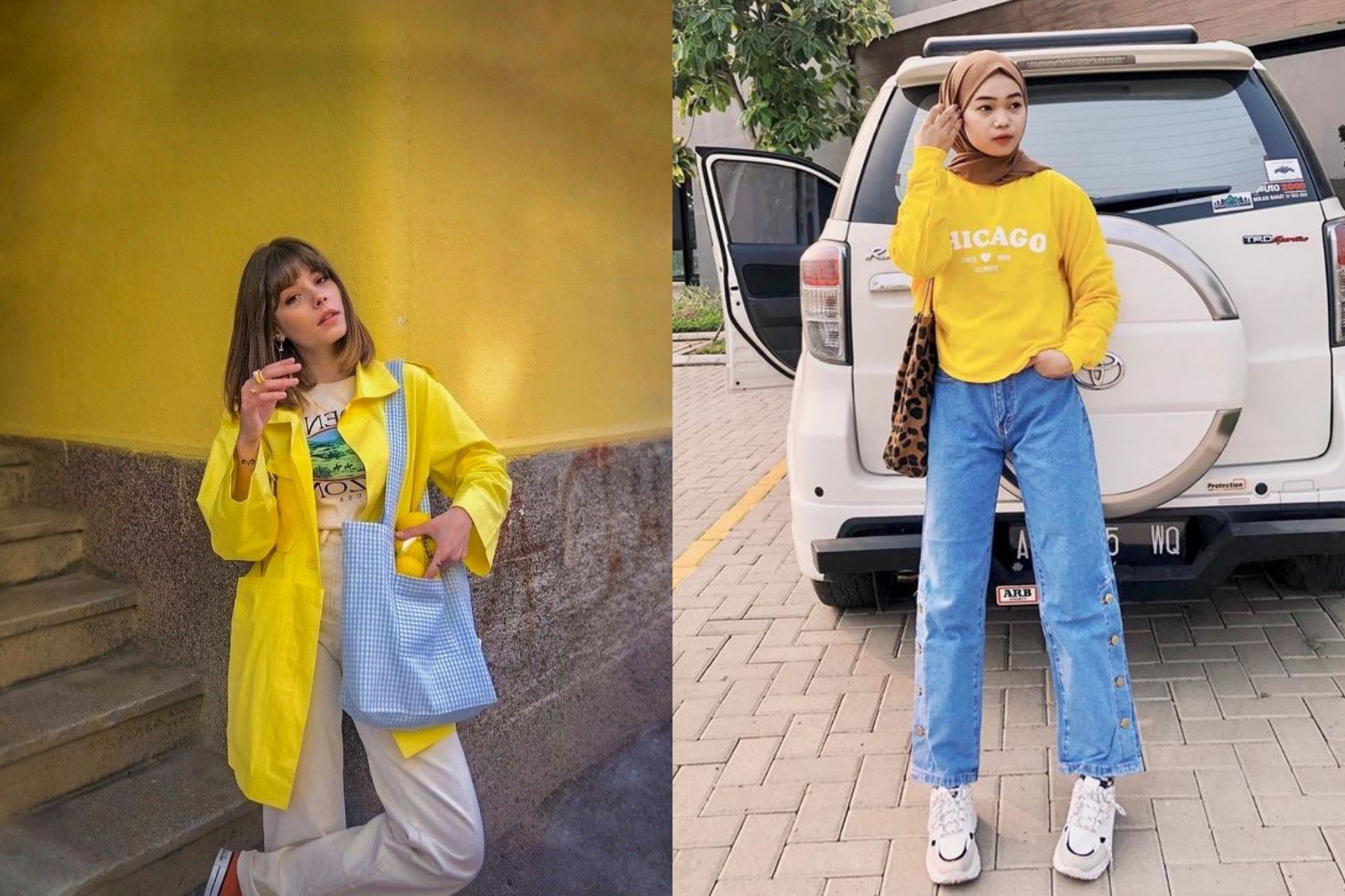 Baju Warna Lemon Cocok dengan Celana Warna Apa Ya? Kuy Liat ...