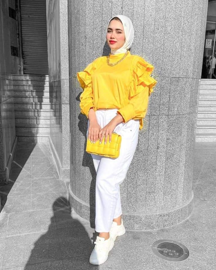 Warna Jilbab untuk Baju Kuning Lemon Apa Ya? Kuy Intip Inspirasinya ...