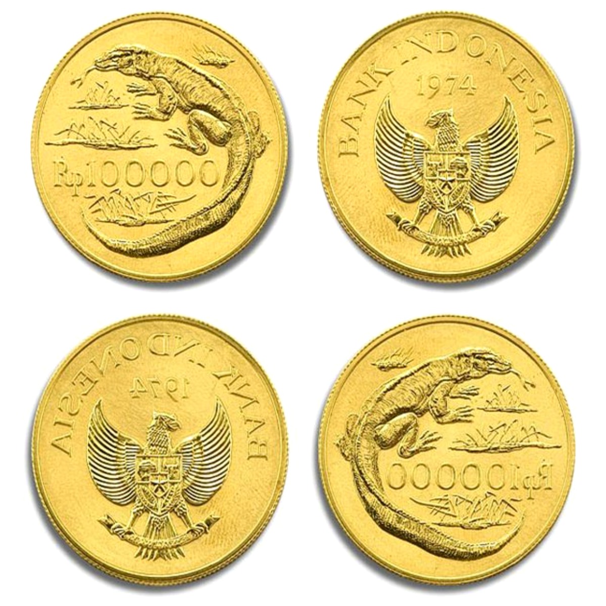 Uang Koin Emas Asli Nilai Tukar Fantastis Uang Logam Emas Khusus Bank ...