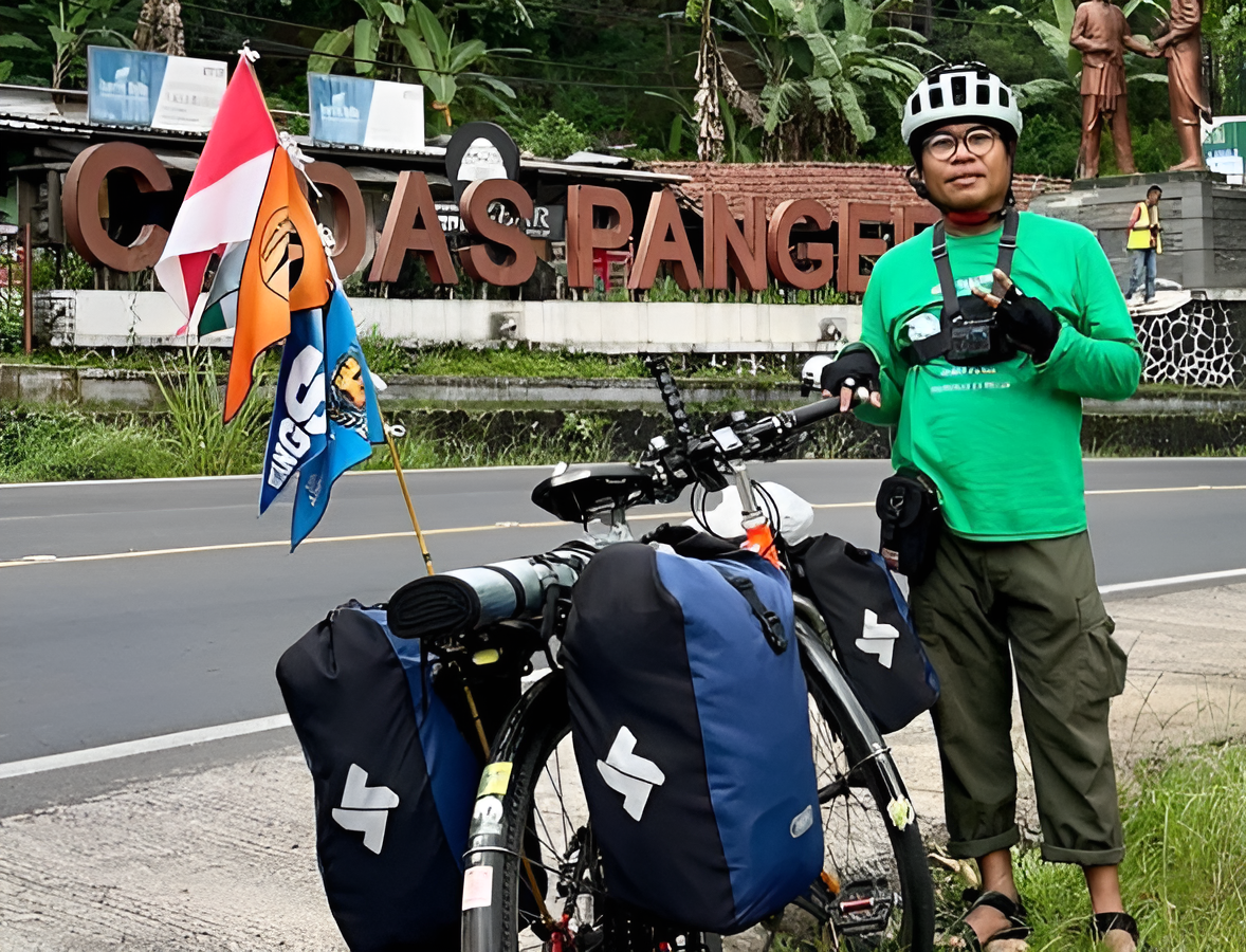 Cak Irul Kayuh Sepeda 1.000 KM Melintasi Jalur Daendels Sumedang dan ...