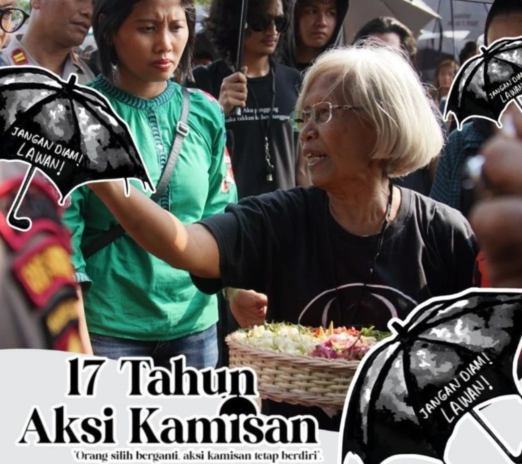 Aksi Kamisan Memasuki 17 Tahun Hilangnya Akun X dan Perjuangan Tanpa ...