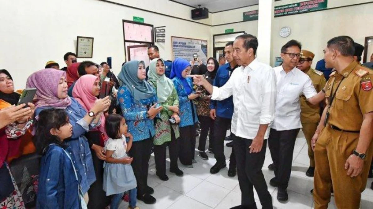 Presiden Jokowi Kunjungi RSUD Alimuddin Umar, Tekankan Pentingnya ...