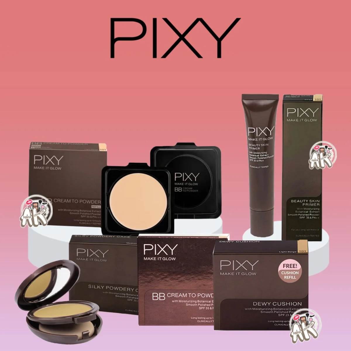 Rekomendasi Makeup Produk Pixy Cosmetics, Brand Lokal Terbaik dan Dijamin Bikin Wajah Glowing ...