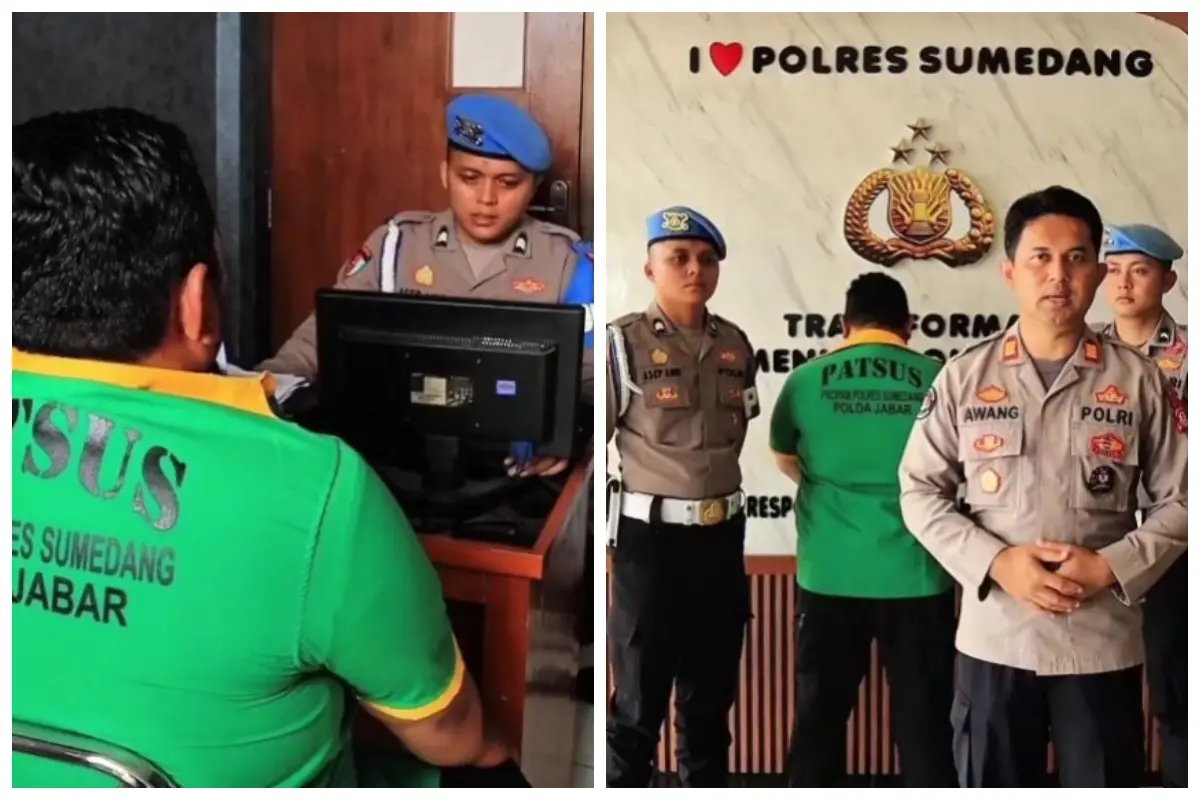 Viral, Oknum Polantas Diduga Melakuan Pungli di Cadas Pangeran, Ini Kata Kasi Humas Poles ...